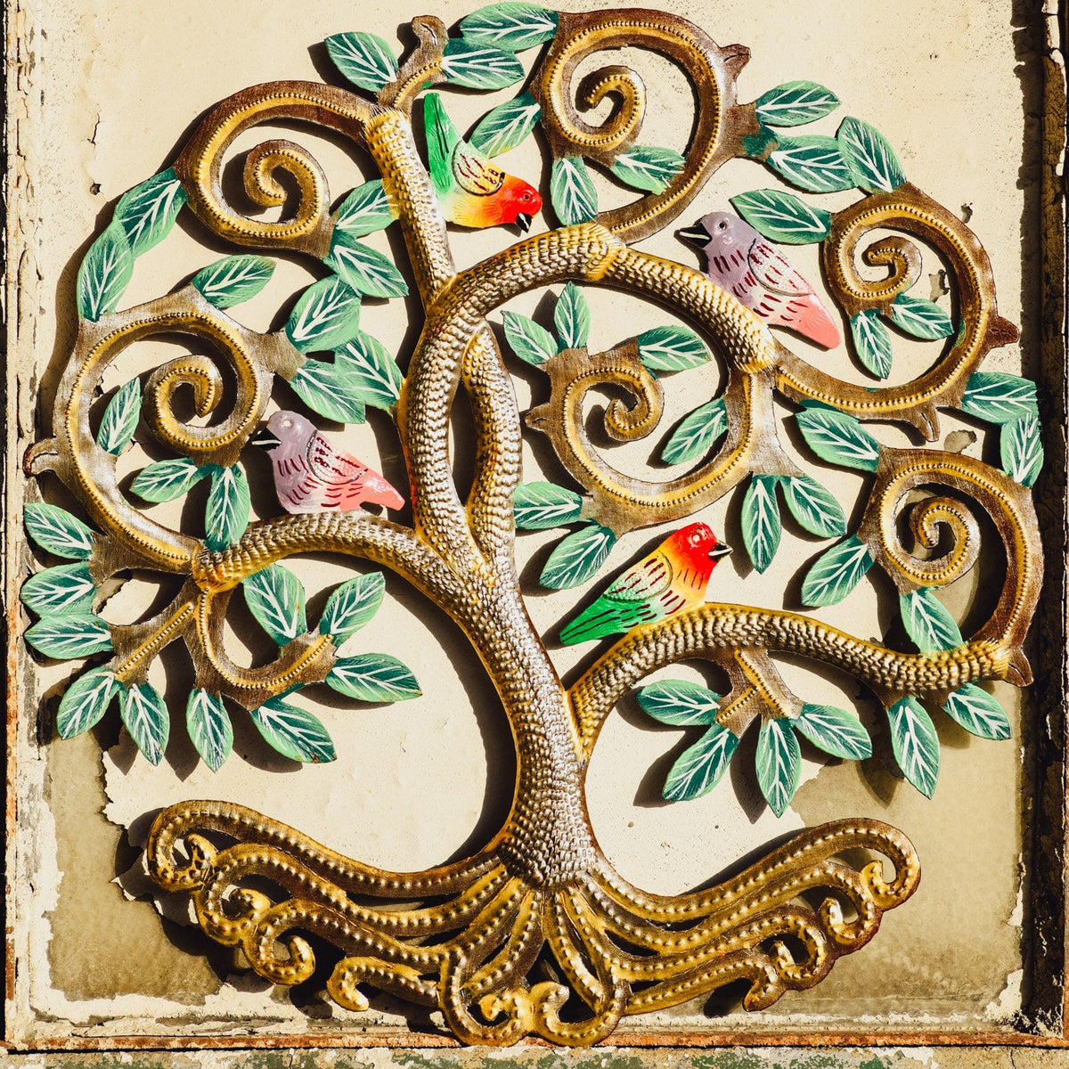 Painted Songbird Tree – EXTOL WHOLESALE UK