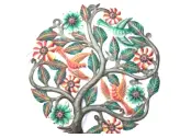 Painted Flying Birds Tree of Life – EXTOL WHOLESALE UK